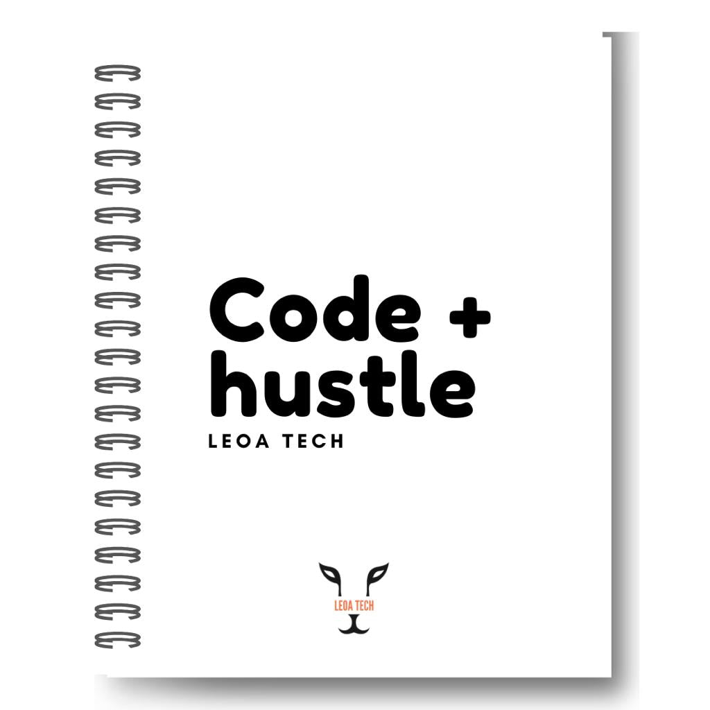 Hustler Notebook – Leoa Tech